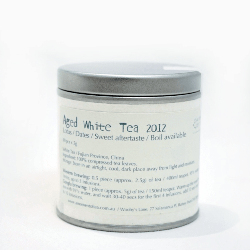 Aged White Tea 2012 | Lao Bai Cha from Fujian | Hobart – A Moment of Tea
